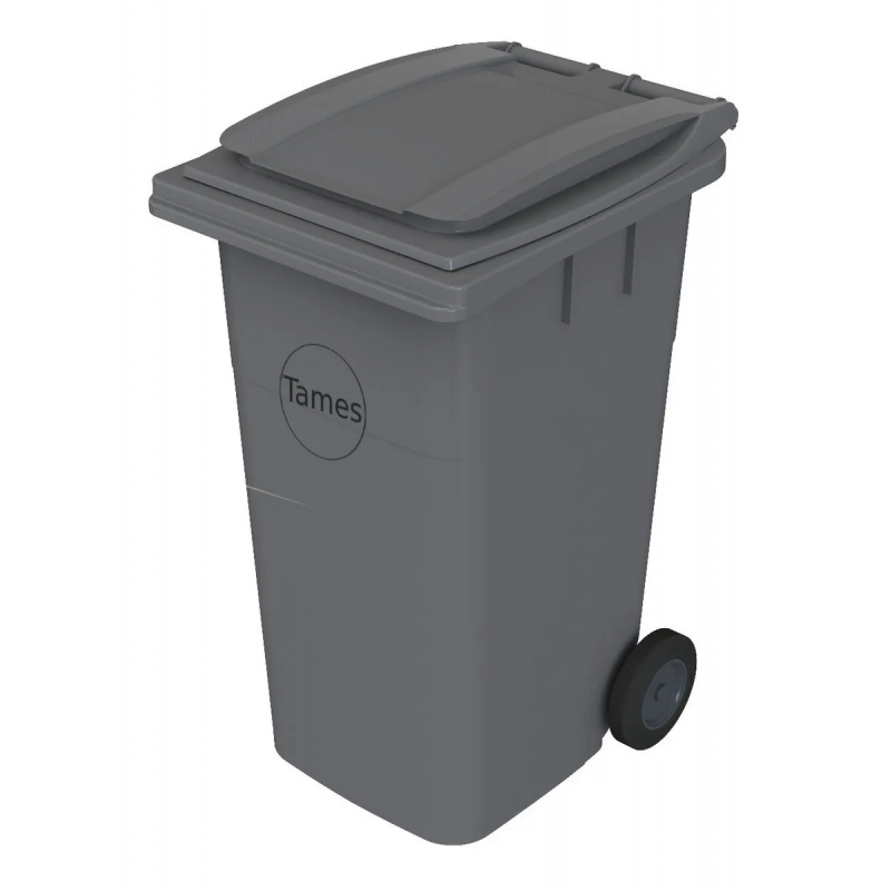 Contenedor O Caneca De Basura Gris Movil 360 Lt